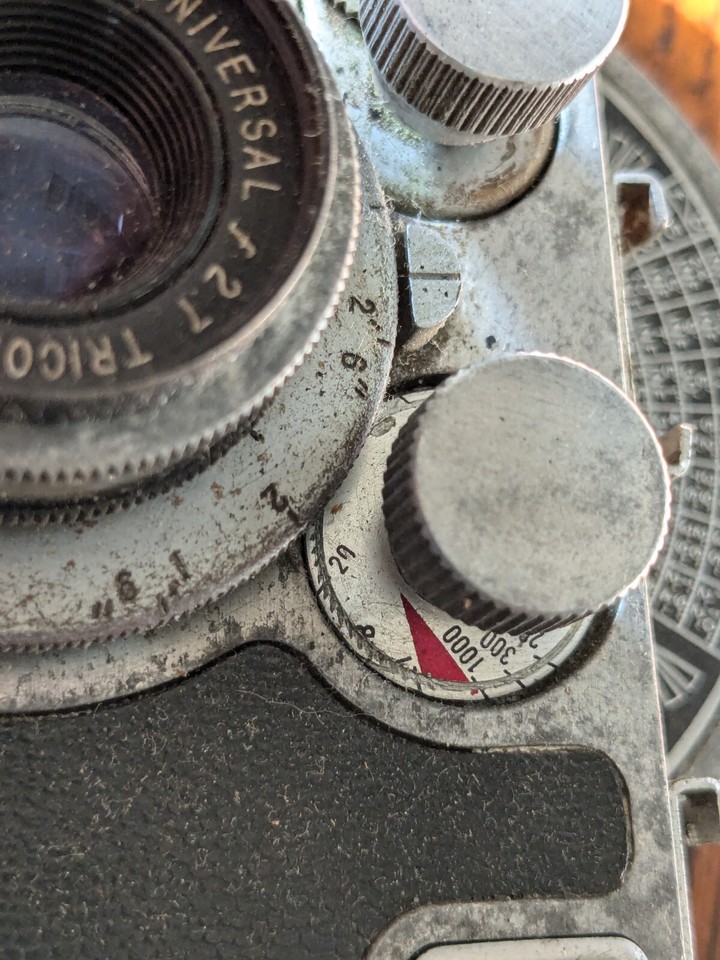 Mercury II camera, Universal Cam. Co. s/n 127868 35mm f2.7 lens, 35mm ...