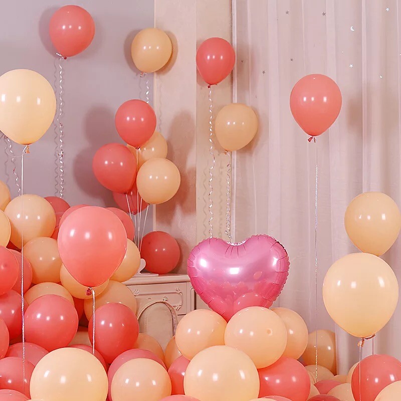 10-100 Pcs Air Quality Mini Round Balloons Latex 5" inch Wedding ...