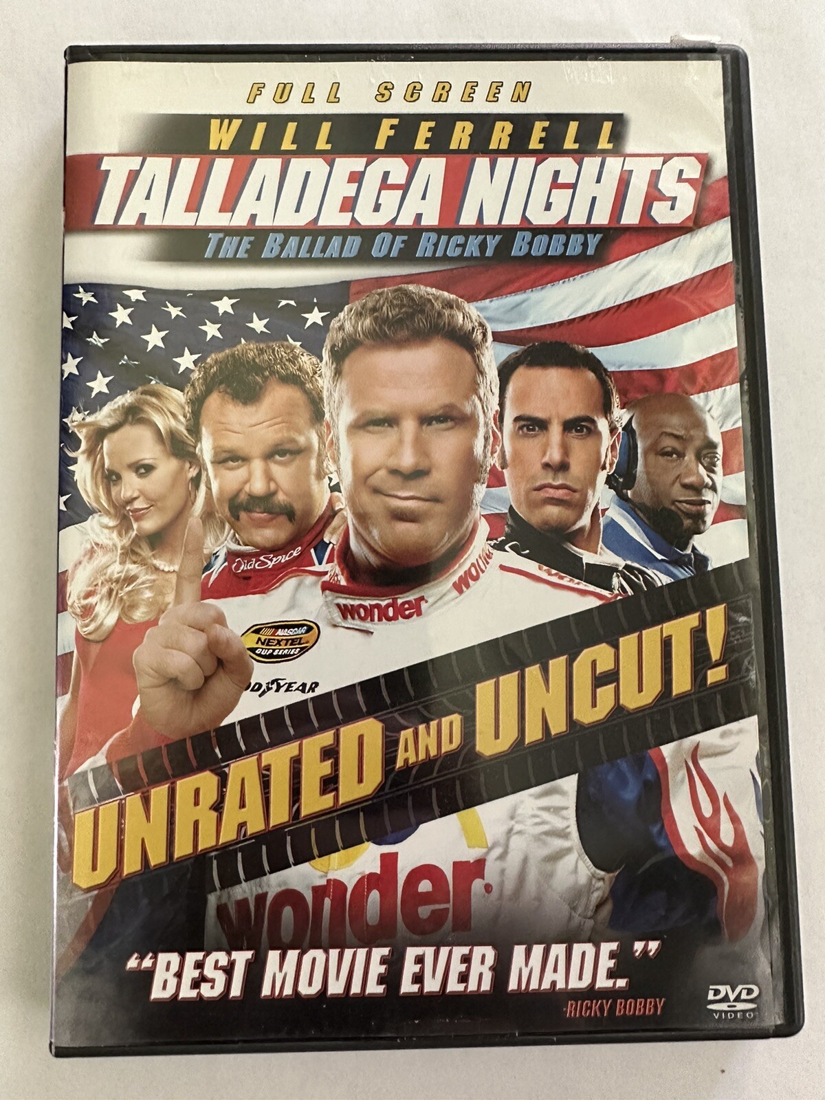 Talladega Nights: The Ballad of Ricky Bobby (DVD, 2006 Unrated, Full ...