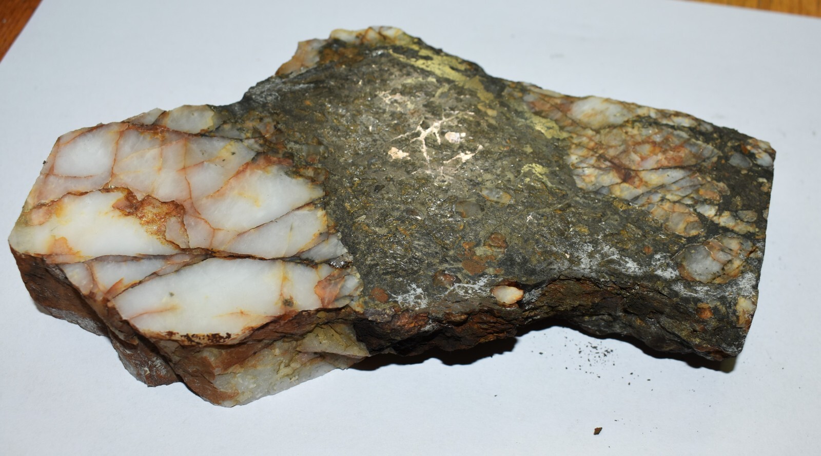 Gold Platinum Silver Ore Quartz 1800s Ore Knob Copper Mine North ...