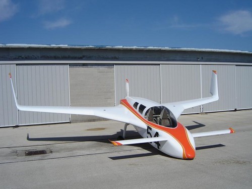 Cozy III Single Engine Homebuilt Airplane Model Replica Large Free ...