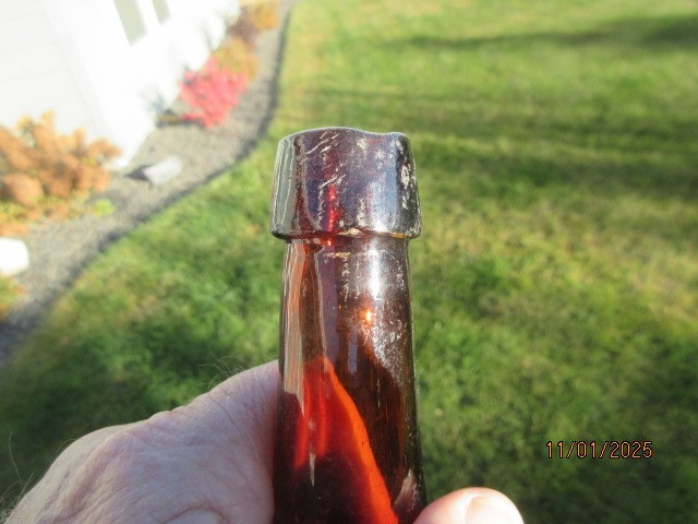 Western Crude Quart Applied Top Beer Bottle ENTERPRISE BREWING CO. S. F ...