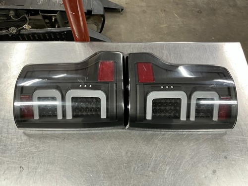 2015-2020 Ford F150 Raxiom G3 LED Tail Lights Black Housing Clear Lens ...