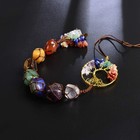 Tree of Life Chakra Stones Healing Crystals Feng Shui Hanging Ornament ...