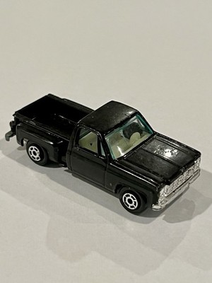 Vintage Yatming Black Chevy Stepside Pickup Truck Loose | eBay