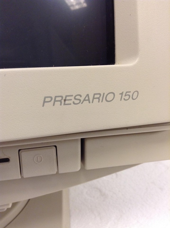 Vintage Compaq Presario 150 443-P 15" CRT Computer Monitor With ...