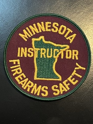 VINTAGE “MINNESOTA FIREARMS SAFETY INSTRUCTOR” Patch | eBay