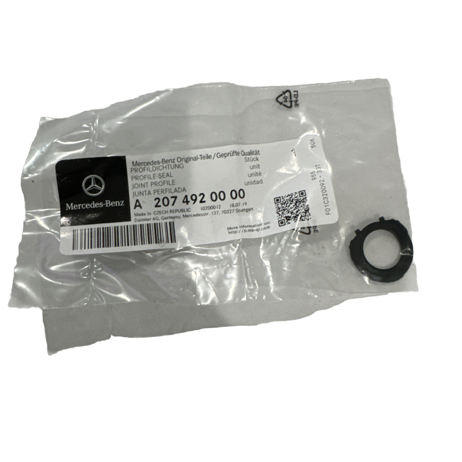 Genuine+Mercedes-Benz+Profile+Seal+2074920000+OEM for sale online | eBay