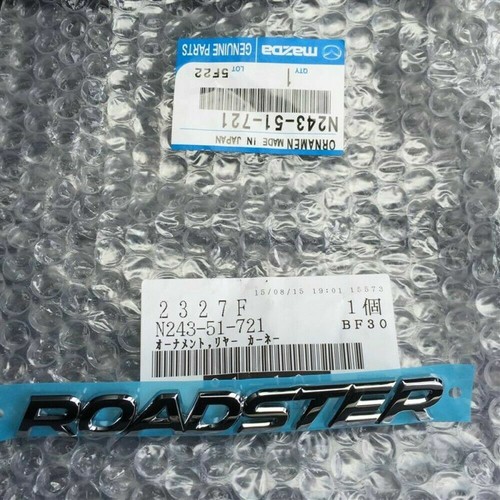 Mazda Genuine OEM ROADSTAR MX-5 MIATA ND5RC Emblem N243-51-721* | eBay