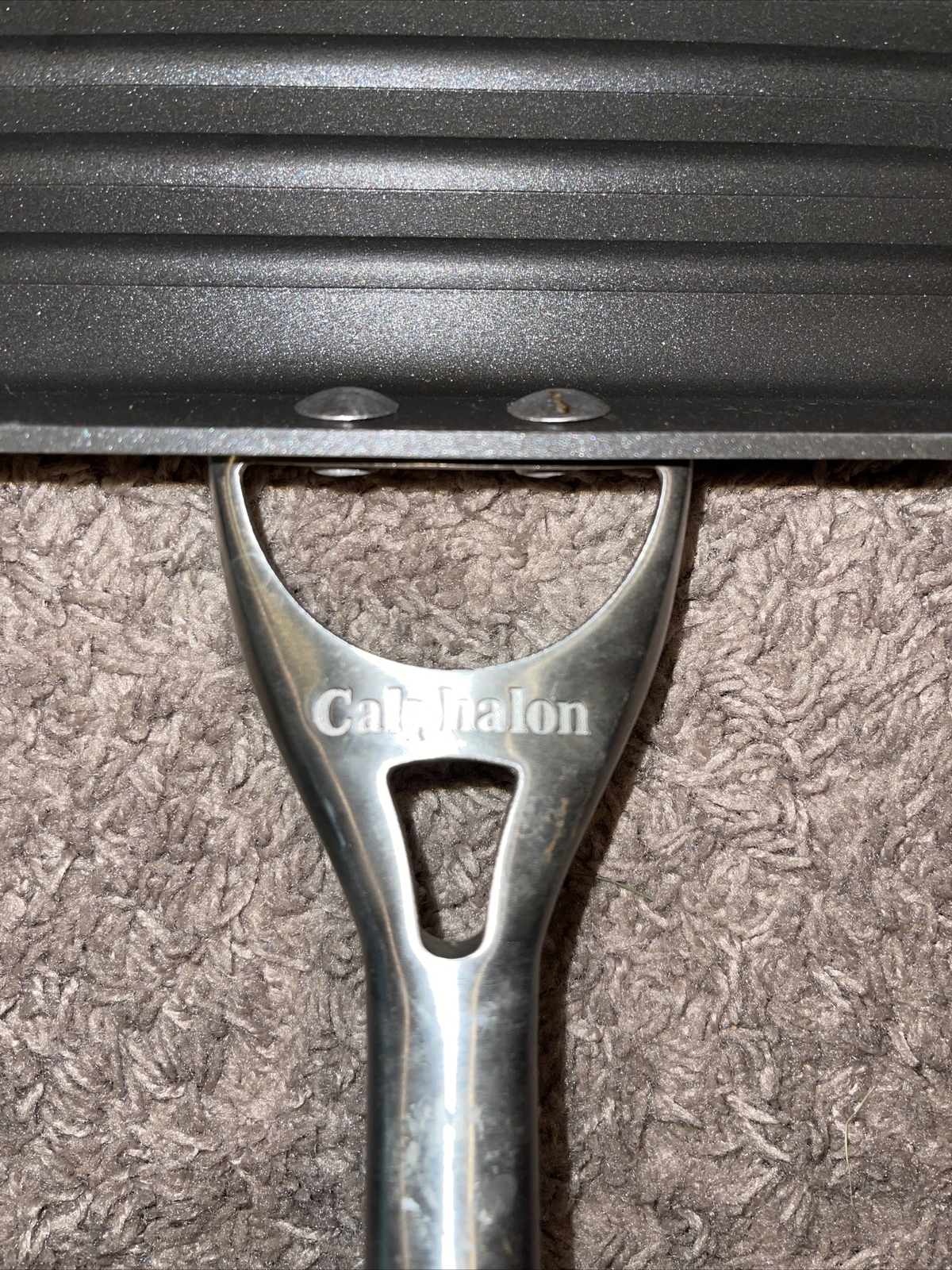 Vintage Calphalon Hard Anodized Aluminum Nonstick 11" Square Grill Pan ...