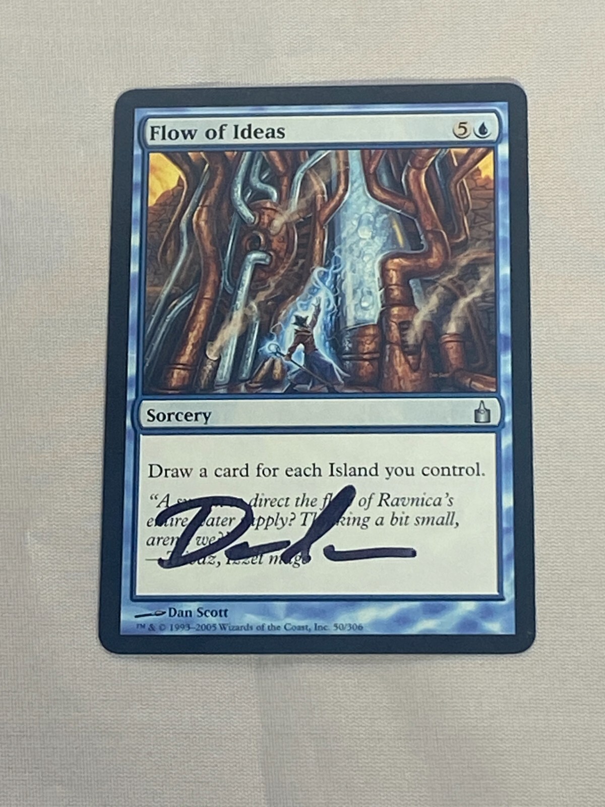 MTG Flow of Ideas Artist Proof and Signature Signed Scott | eBay