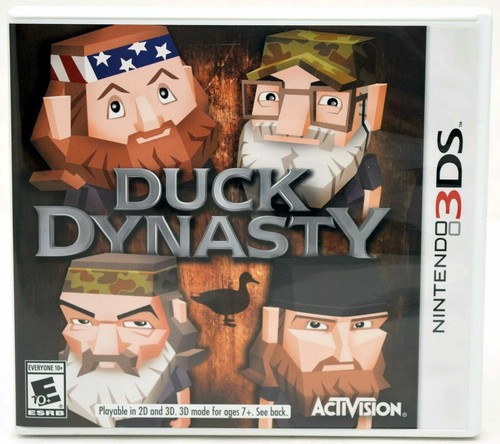 SEALED NEW Nintendo 3DS Duck Dynasty Video Game Willie Si Jase ...