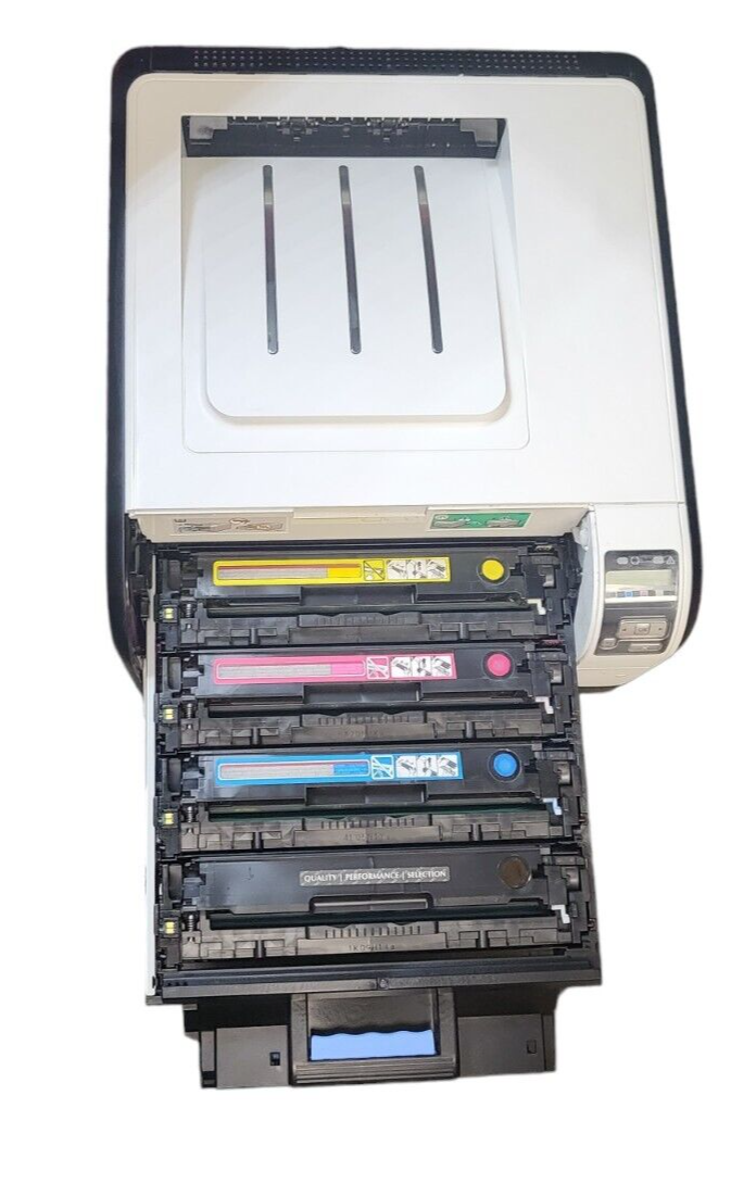 HP LaserJet CP1525nw Wireless Network USB Color Printer HP LaserJet CP1525nw Wireless Network USB Color Printer