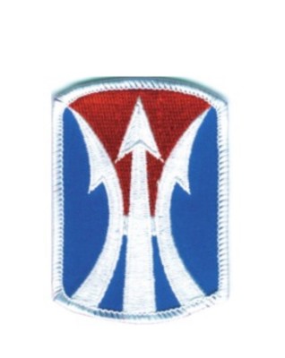 MILITARY EMBROIDERED PATCH - ARMY 11th INFANTRY BRIGADE -- IRON-ON ...