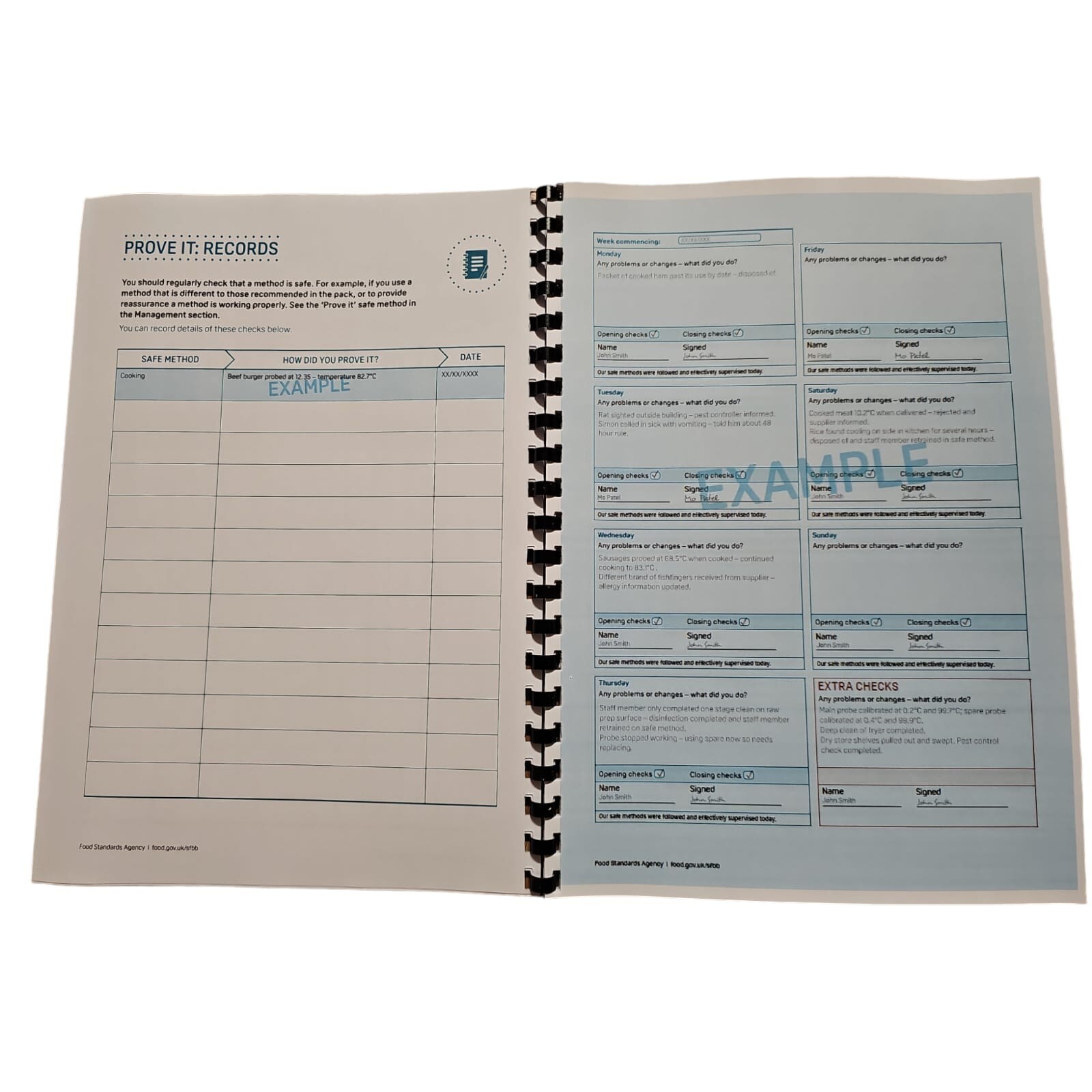 2025 Safer Food Better Business SFBB 24 Month Diary Refill | eBay UK
