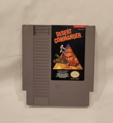 Desert Commander Nintendo NES Authentic Tested And Working Cartridge ...