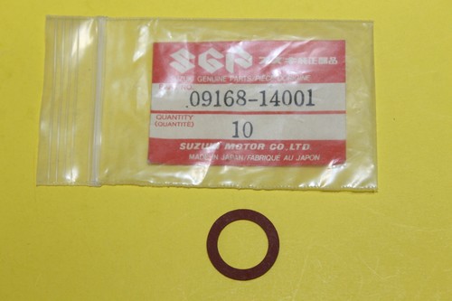NOS GENUINE SUZUKI GASKET OEM# 09168-14001 | eBay