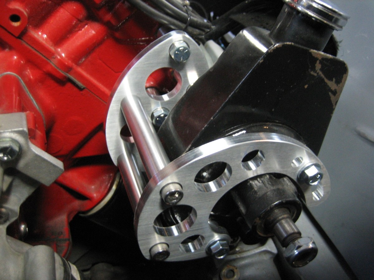 Ford 460 Power Steering Mount CVF Ford BBF 429 & 460 Serpentine System