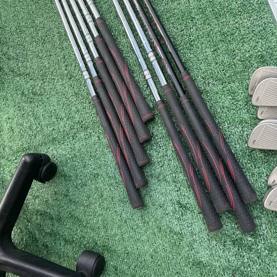 Top-Flite Golf Club Set Steel Shafts Irons Wood Hybrids Driver No ...