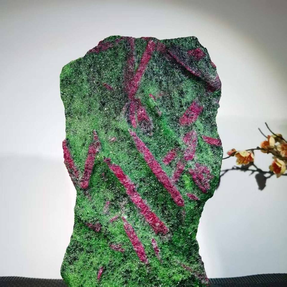 9.46LB Natural Ruby Zoisite Quartz Crystal Gemstone Rough Mineral ...