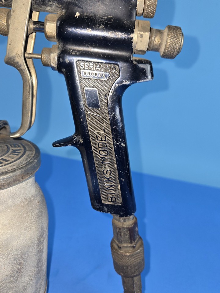 BINKS MODEL 7 SPRAY GUN W/36SD NOZZLE & CUP | eBay