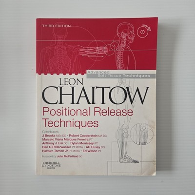 Leon Chaitow Positional Release Techniques Book & DVD Advanced Soft ...