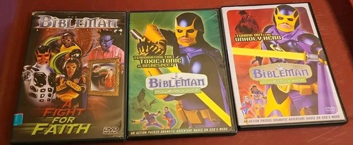 BibleMan (3 DVD Lot) Family, Christianity Values FREE SHIPPING! | eBay