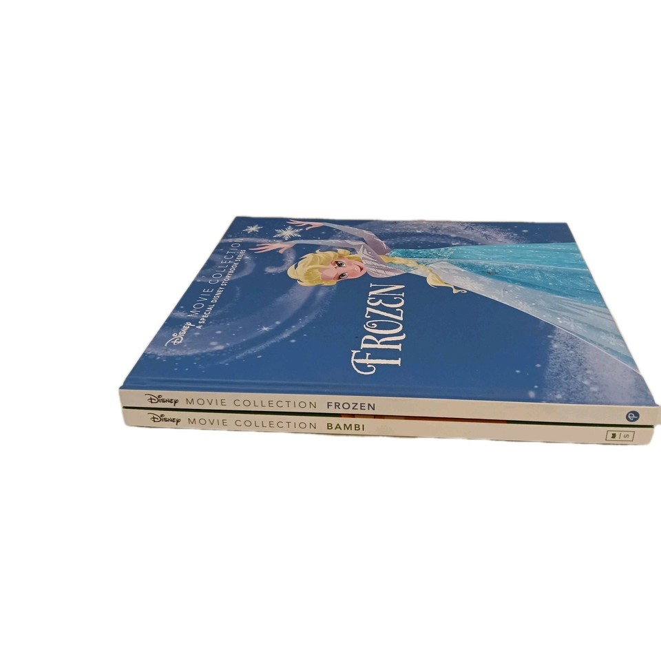 Disney Storybook Hardcover Movie Collection x 2 Bambi, Frozen: Free ...