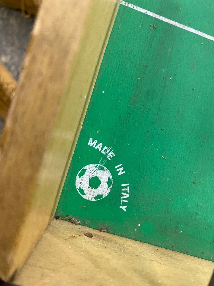 VINTAGE 1970's ARCO FALC MILANO FOOTBALL TABLE - CS BB2 | eBay UK