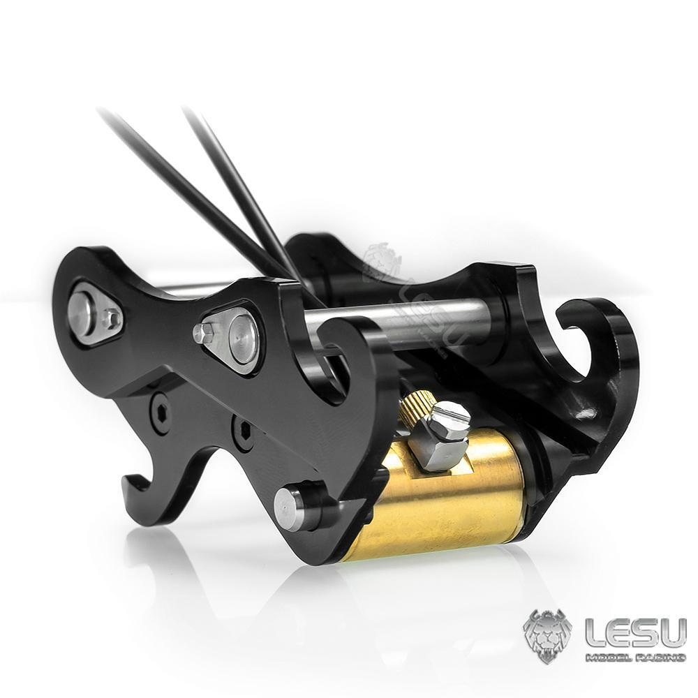 LESU Metal Quick Released Coupler for 1/14 RC Hydraulic Excavator Aoue ...