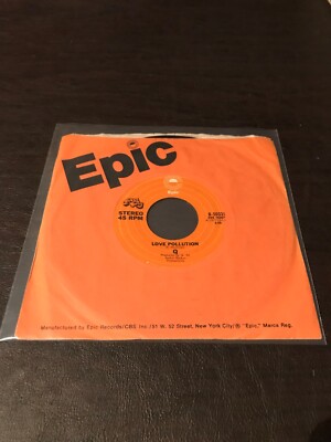 Q - LOVE POLLUTION AND DANCIN MAN - 45 RPM RECORD | eBay