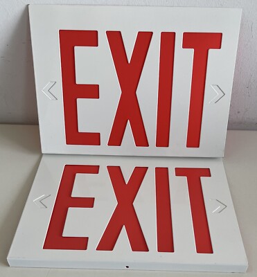 Exit Signs - Vintage Exit Sign