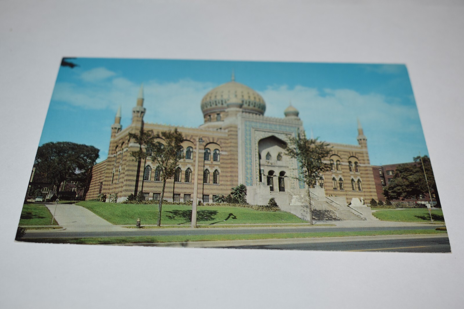 Tripoli Temple Shrine Mosque Milwaukee Wisconsin Postcard L. L. Cook Co ...