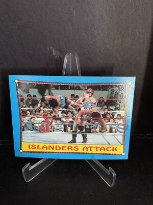 1987 Topps WWF Islanders Attack #30 Wrestling | eBay