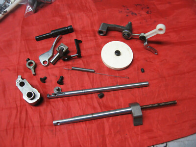 Singer Merritt 2404 Sewing Machine Needle Presser Foot Bars Spring ...