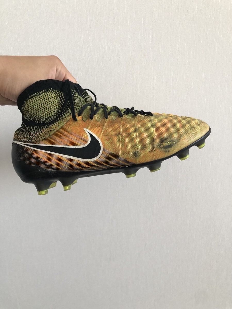 Nike Magista Obra 2 FG Yellow Football Cleats Rare Soccer Nike Magista Obra 2 FG Yellow Football Cleats Rare Soccer