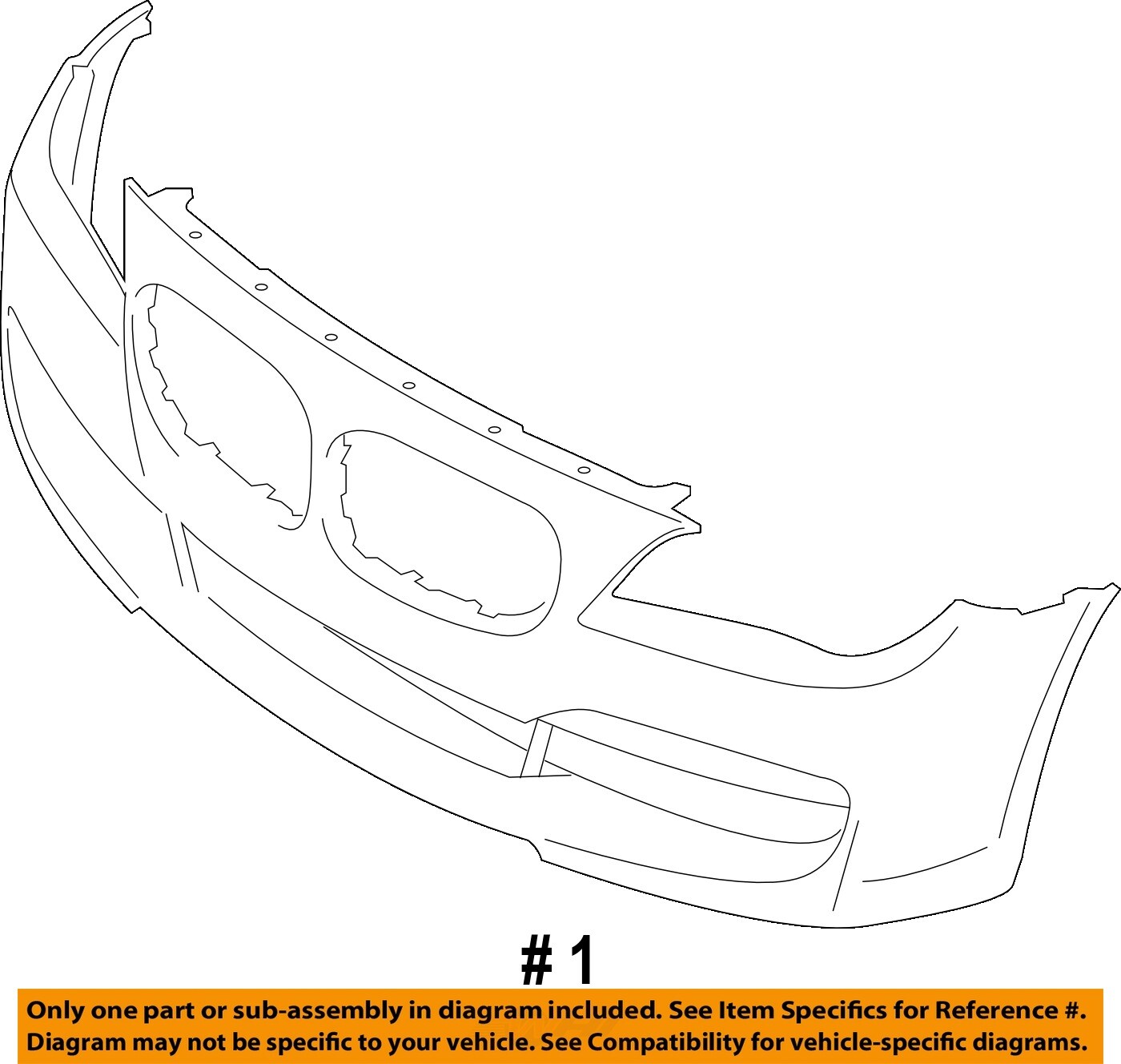 BMW 51118049638 Genuine OEM Factory Original Bumper Cover for sale ...