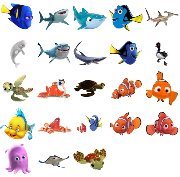 Finding Nemo All Characters Together