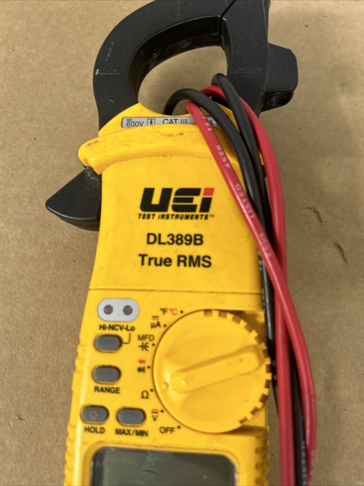 UEI DL389B Dual Display HVAC Clamp Meter Pre-owned #o3 53533508413| eBay