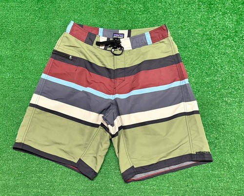 Patagonia Board Shorts Swim Trunks Mens Size 32 Worn Wear Blue Green | eBay