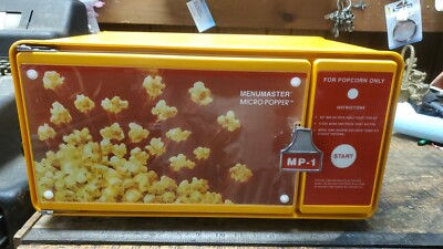 Menumaster Micro-Popper Microwave oven popcorn maker 1990 | eBay