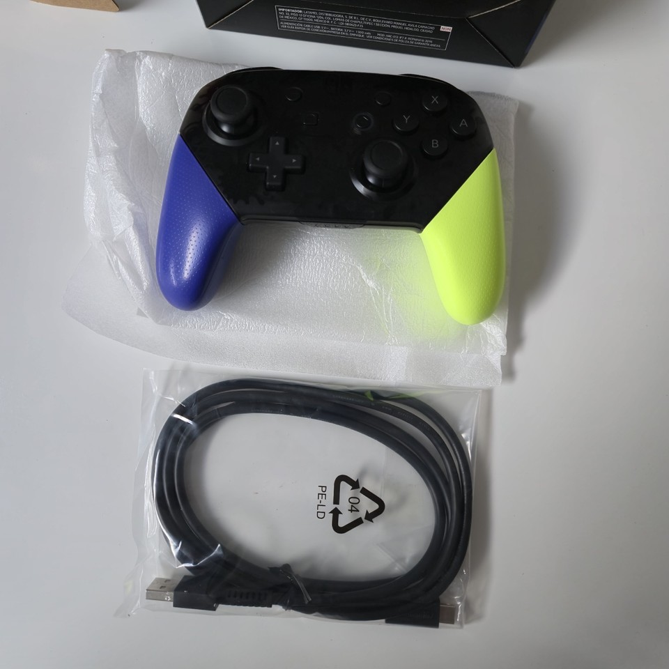 Nintendo Switch Pro Controller Splatoon 3 - HAC-A-FSSKT 4902370549560| eBay