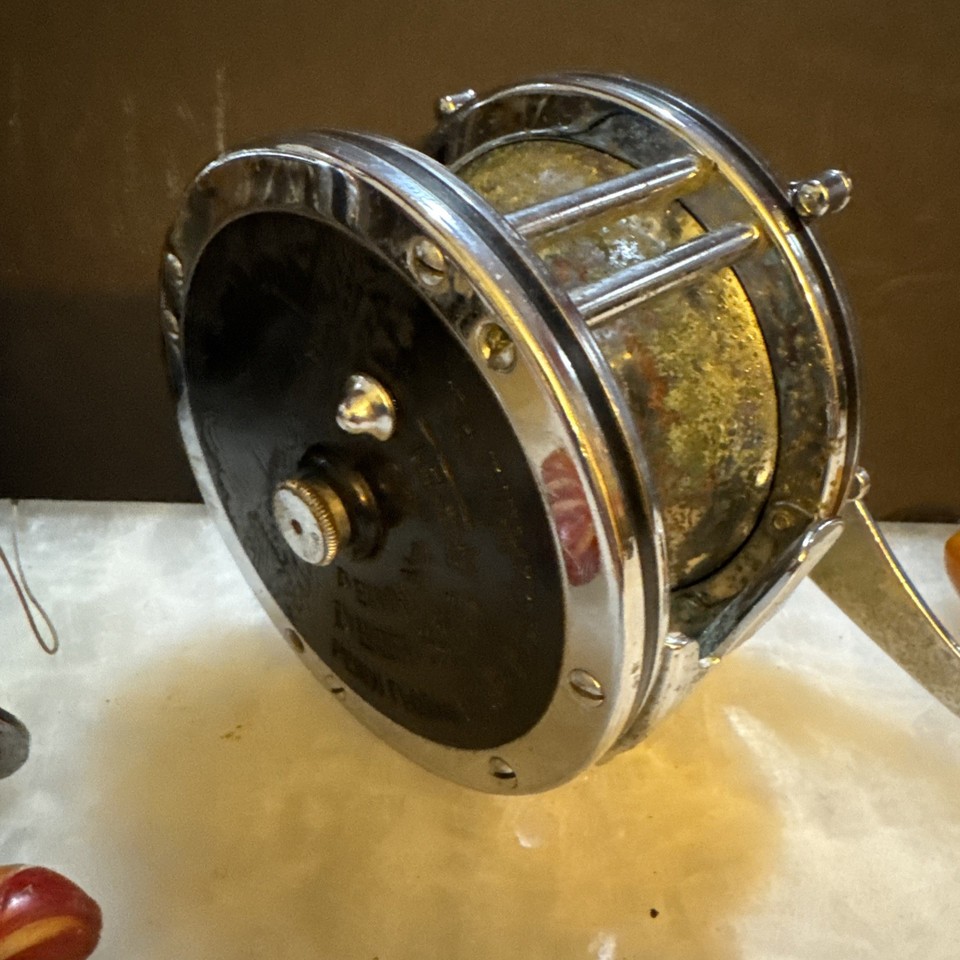 Vintage Penn Deep Sea Reel No. 49 Star Drag In Great Shape .plus Parts ...