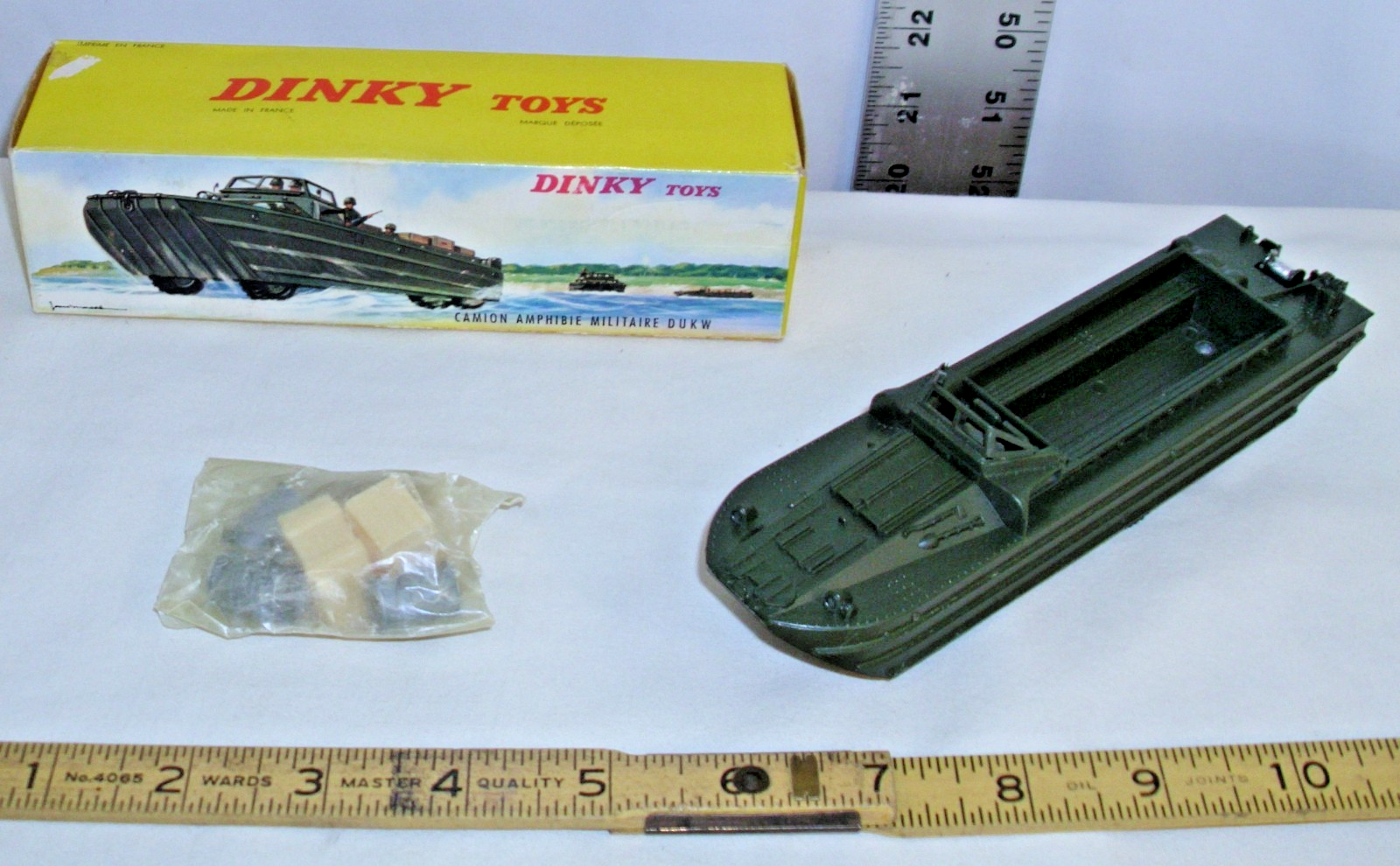 DINKY 825 CAMION DUKW AMPHIBIOUS TRUCK DUCK BOAT MILITARY MODEL TOY ...