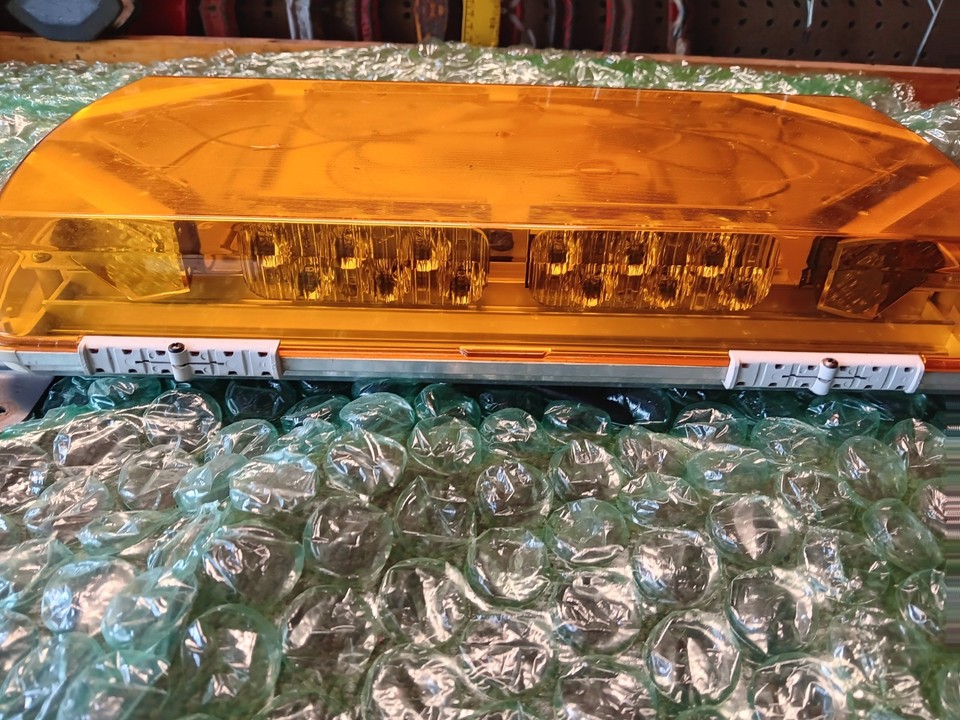 WORKING WHELEN MC16PA MINI CENTURY LIGHT BAR AMBER FULLY TESTED,Nice | eBay