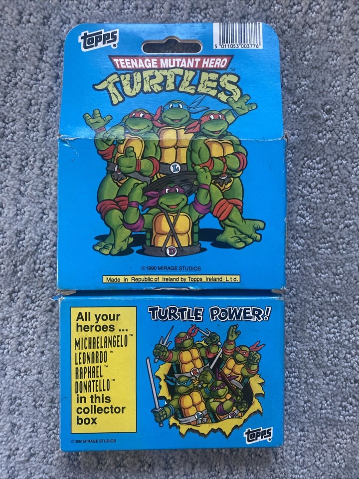Mirage Studio 1990 Topps Teenage Mutant Ninja Turtles COMPLETE SET ...