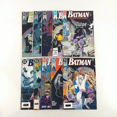 Batman #450-459 Lot NM- NM 451 452 453 454 455 456 457 458 459 (1990 DC ...
