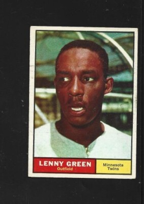1961 Topps Lenny Green # 4-Minnesota Twins-EX/NM | eBay