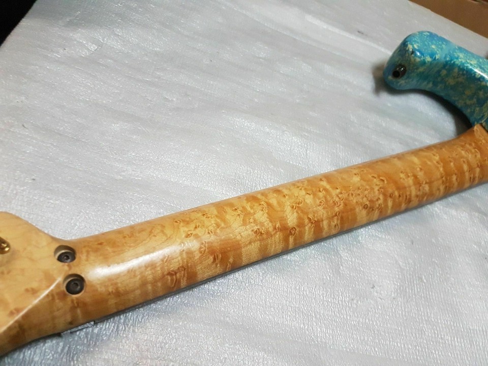 80's CHARVEL / WARMOTH KILLER BIRDSEYE MAPLE NECK AXE | eBay
