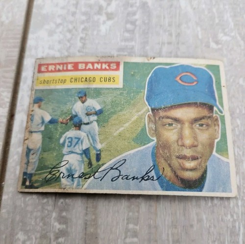 1956 TOPPS #15 ERNIE BANKS CUBS Mr. Cub | eBay